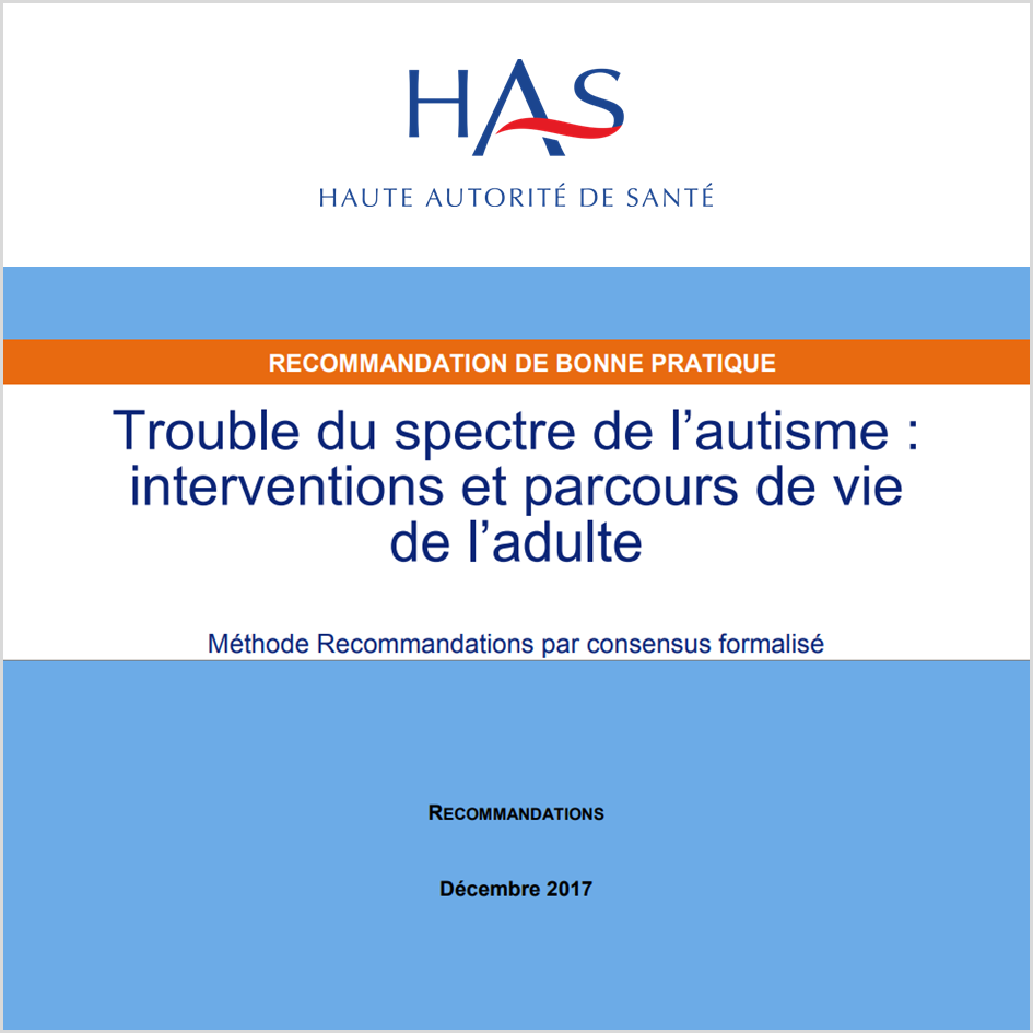 Trouble du spectre de l’autisme : Interventions et parcours de vie de l’adulte - Formation sur l ...
